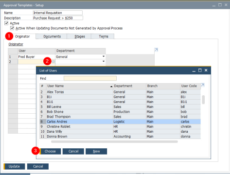 Approval Procedures in SAP Business One | aclaros
