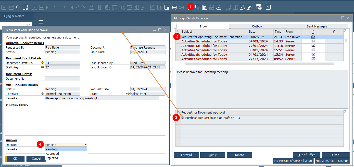 Approval Procedures in SAP Business One | aclaros